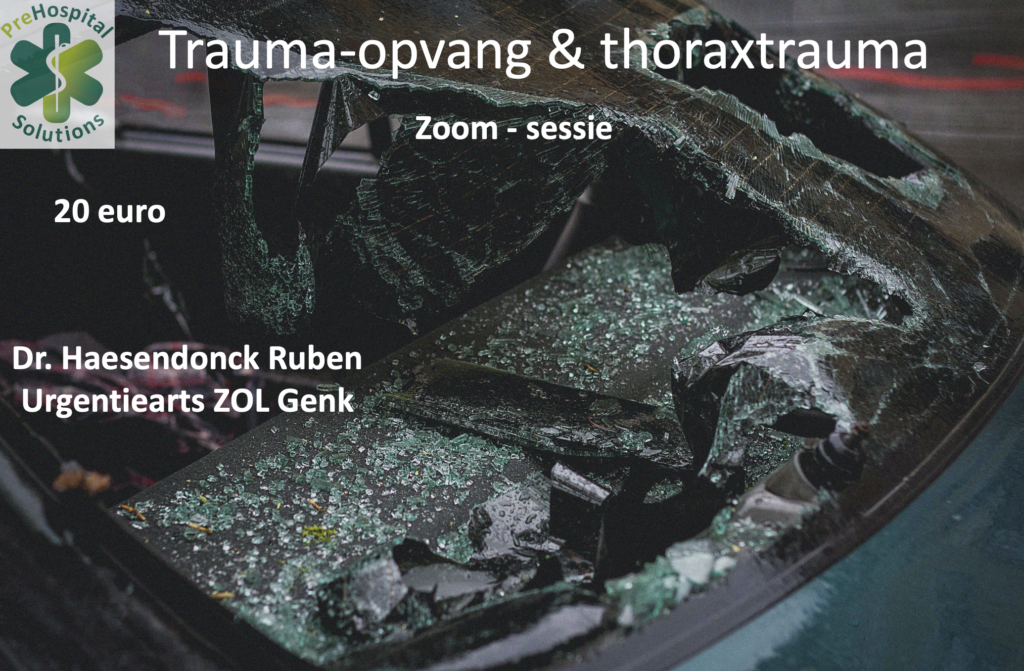 Online sessie trauma-opvang & thoraxtrauma - PreHospital Solutions